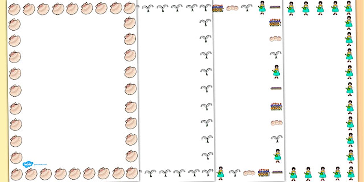 Editable Mary, Mary, Quite Contrary Page Borders - Twinkl