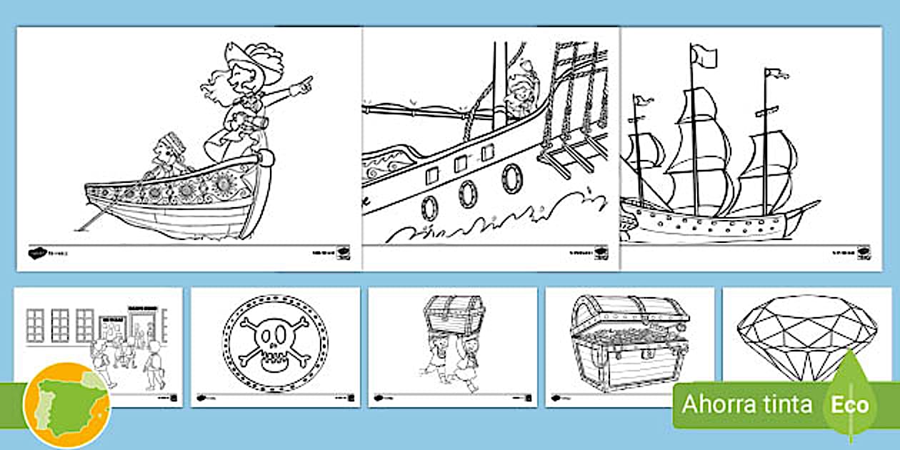 Hojas de colorear: El primer día de Jake (Lehrer gemacht)