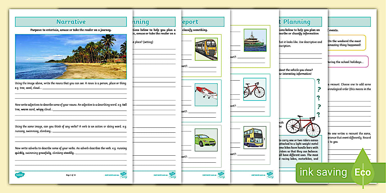 Guided Writing Activity Pack 2 (teacher made) - Twinkl