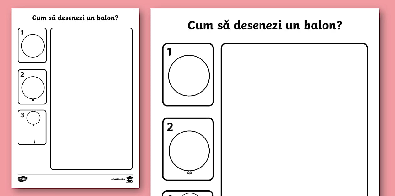 Cum să desenezi un balon – Desen în creion pentru începători