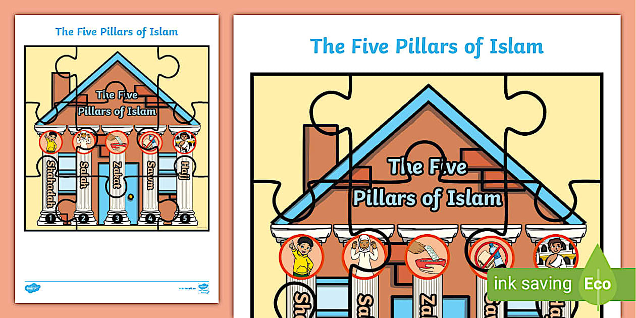 The Five Pillars of Islam Jigsaw Activity