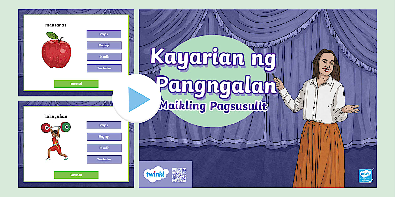 Kayarian Ng Pangngalan: PPT Game | Grades 2 - 6 | Twinkl PH