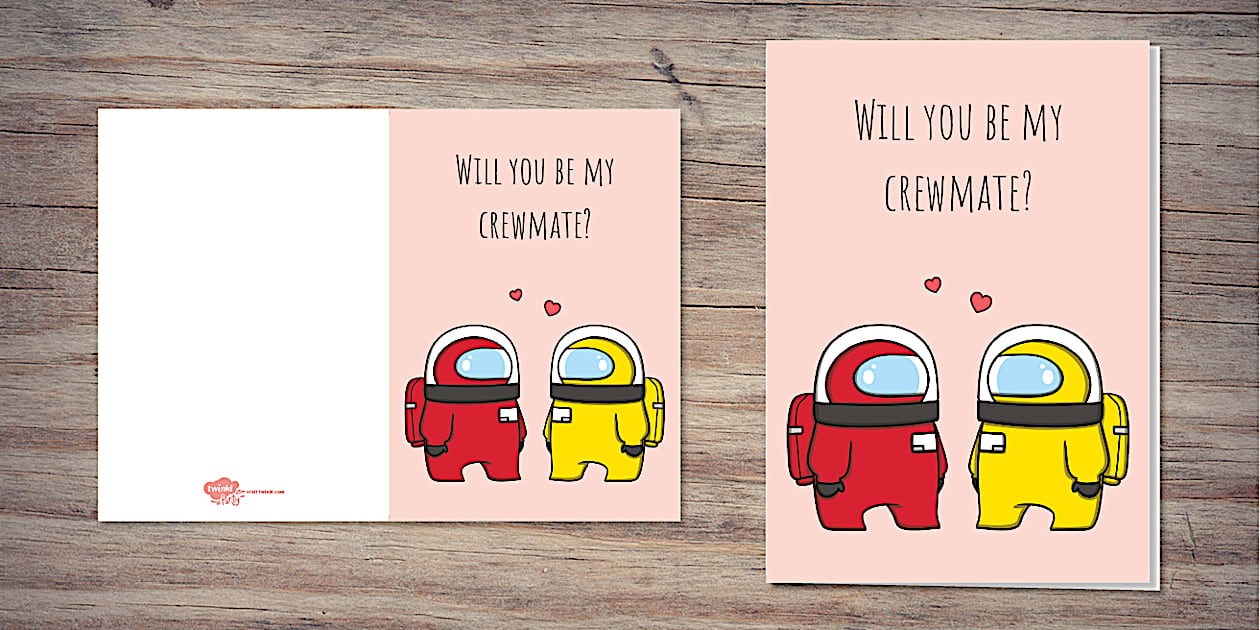 Impostor Valentine's Day Card | Twinkl Party (teacher made)