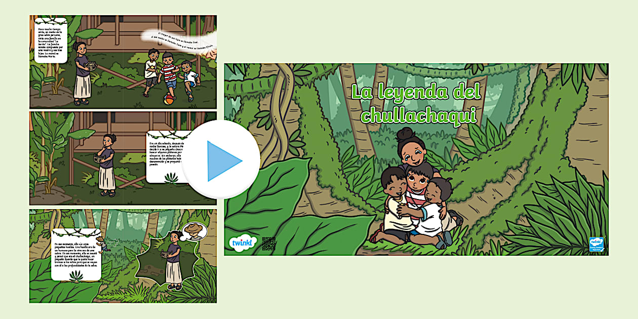 Power Point: La leyenda del Chullachaqui (teacher made)