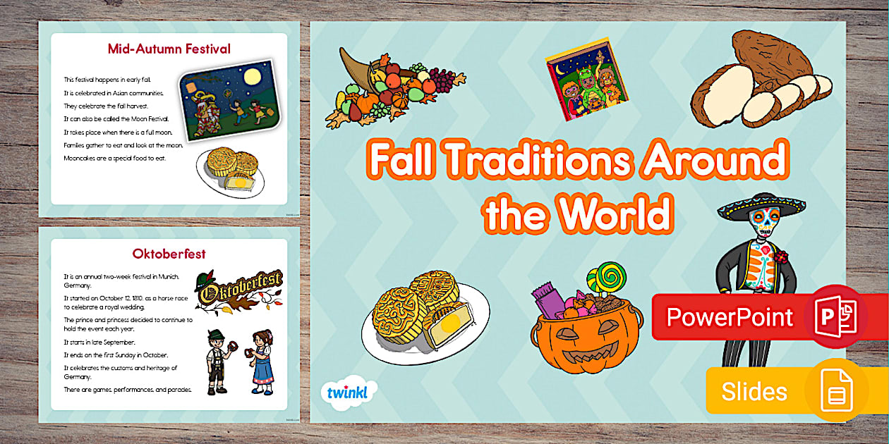 Fall Traditions Around the World PowerPoint | Twinkl USA