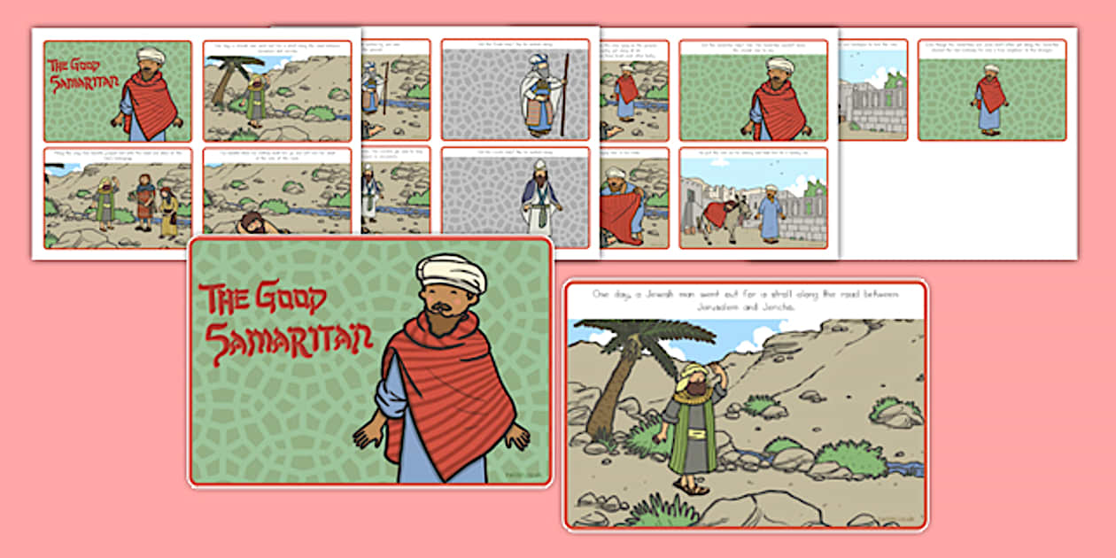 The Good Samaritan Story Sequencing