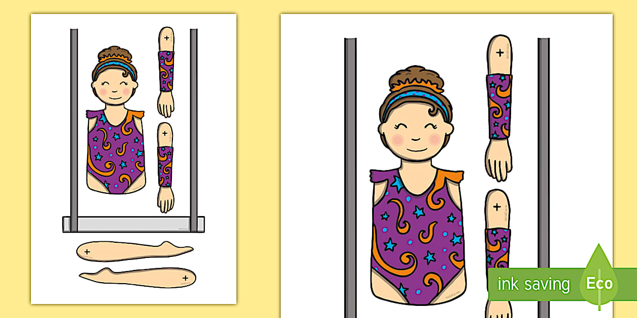 Circus Acrobat Split Pin Activity (teacher made) - Twinkl