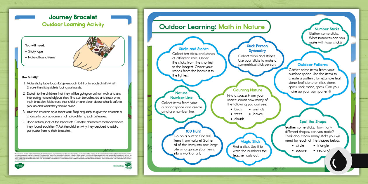 FREE Outdoor Learning Primary Taster Pack (teacher made)