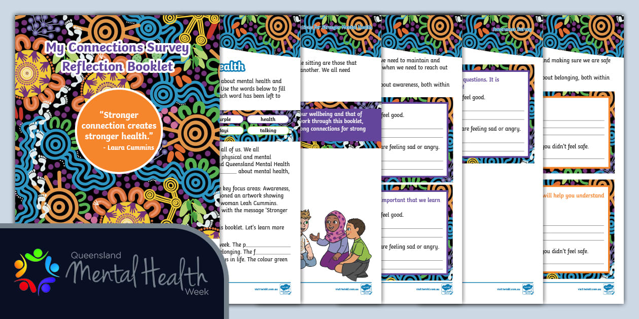 My Connections Mental Health Survey Reflection Booklet F-2