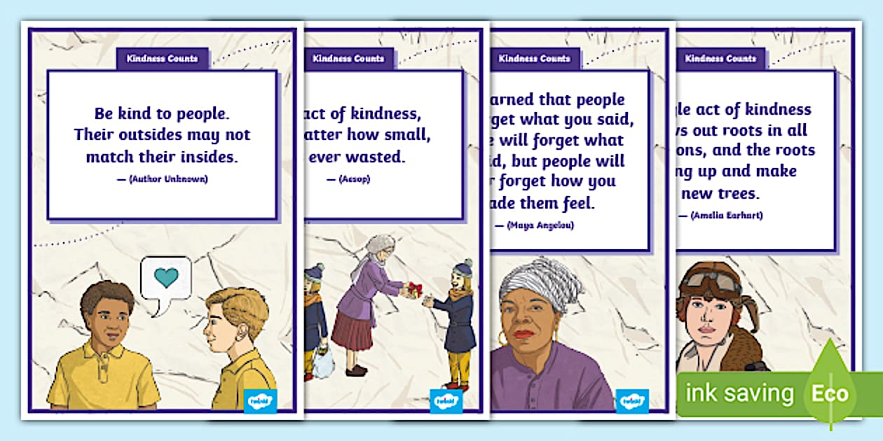 Kindness Counts Provocation (teacher made) - Twinkl