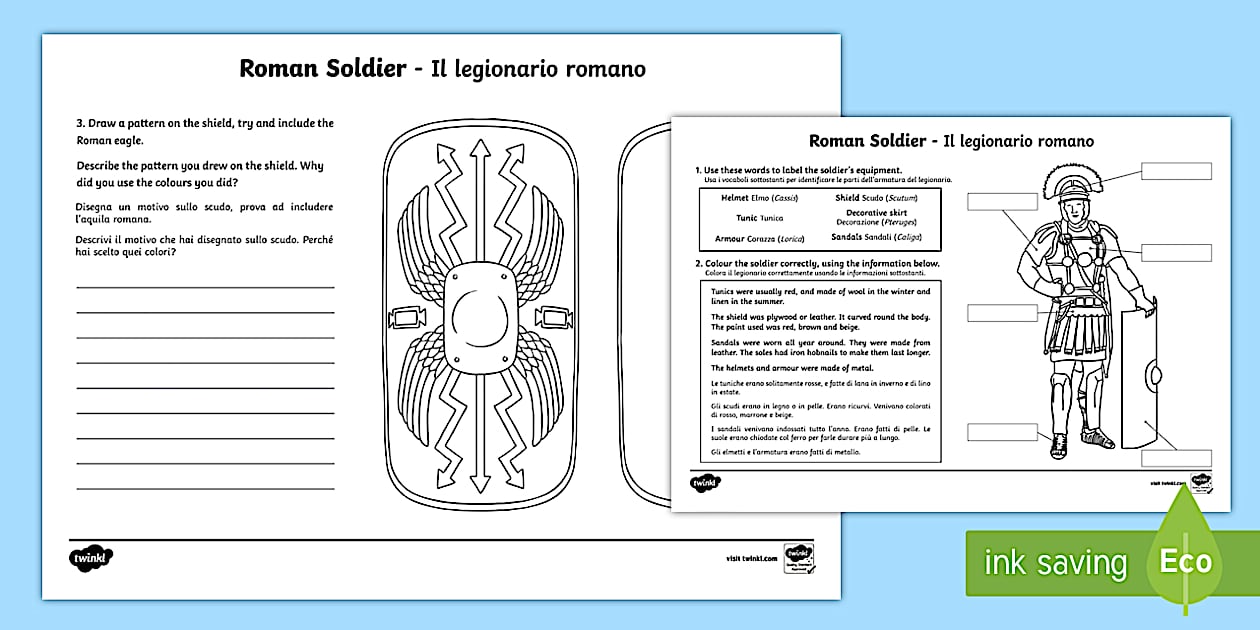 Roman Soldiers Worksheet / Worksheet Worksheet / Worksheet English ...