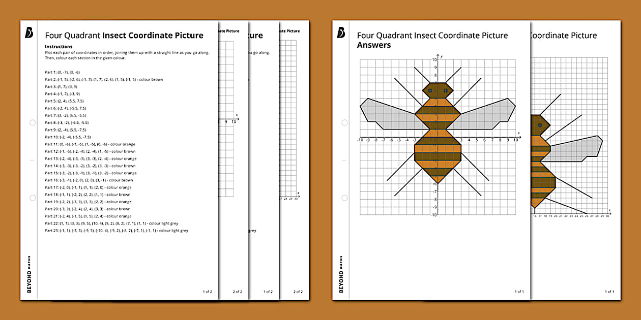 👉 Plotting Coordinates Activity | KS3 Algebra | Beyond Maths