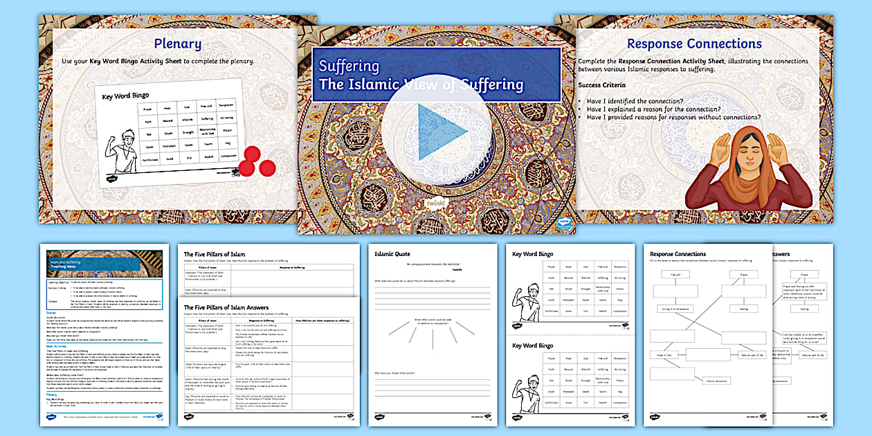 Islam and Suffering Lesson Pack (Teacher-Made) - Twinkl