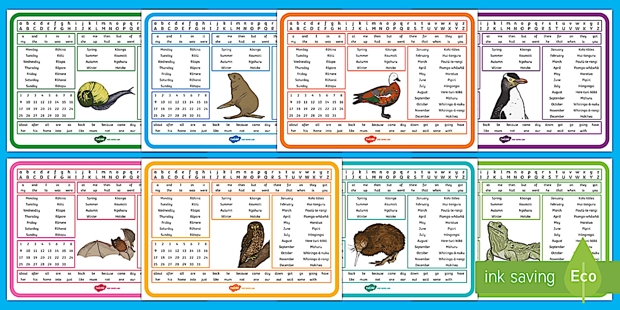 New Zealand Desk Mats - Twinkl
