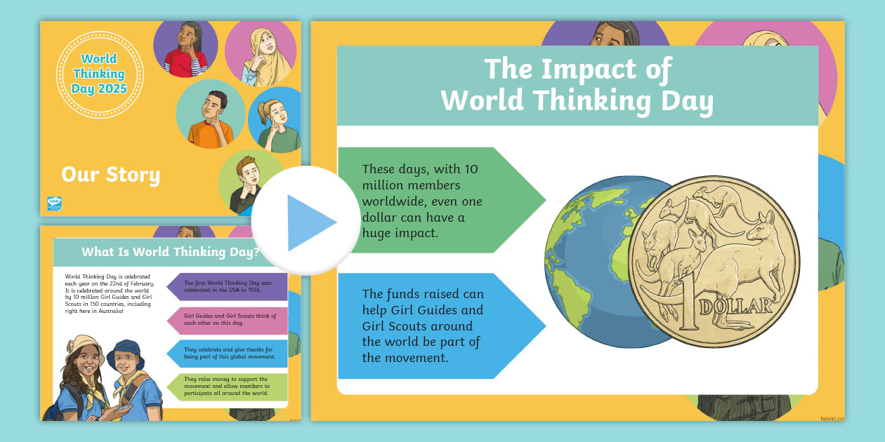 World Thinking Day 3-6 PowerPoint (teacher made) - Twinkl