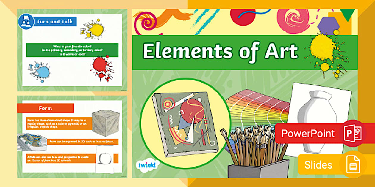 Elements of Art PowerPoint | Art and Craft | Twinkl USA