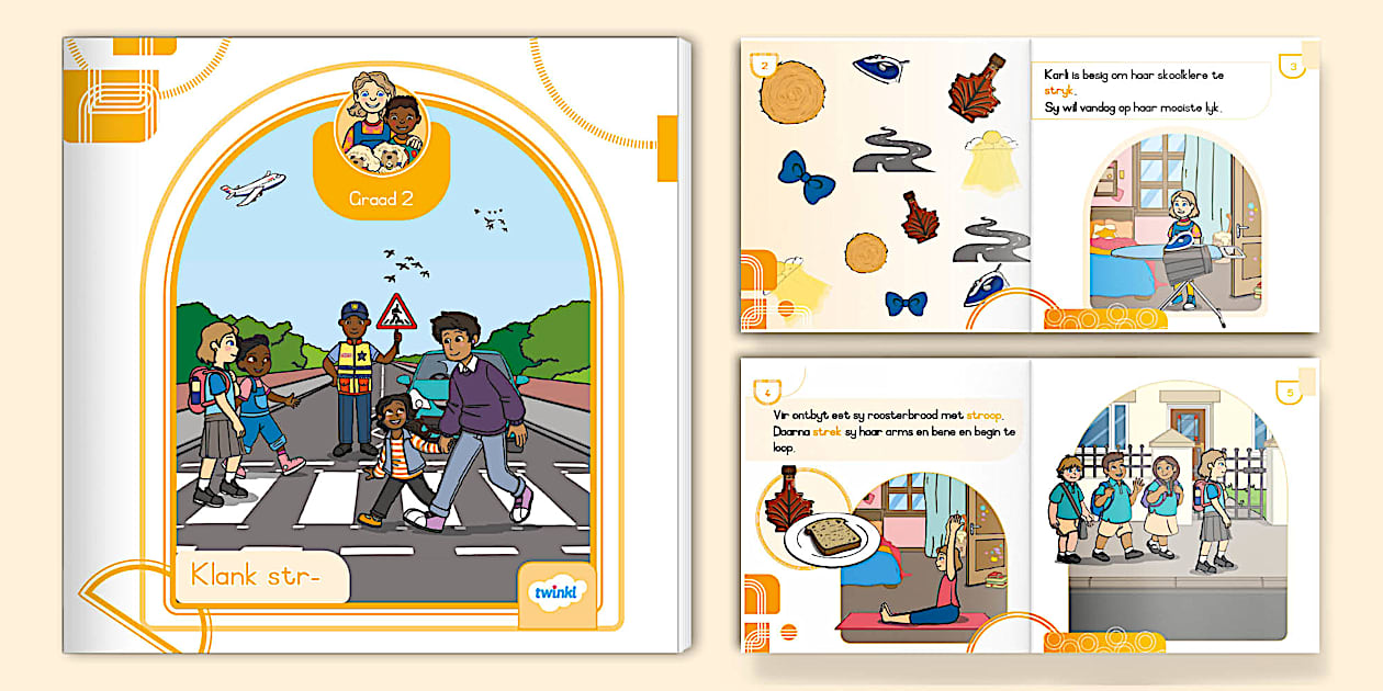 Graad 2 Klanke str- e-boek (professor feito) - Twinkl