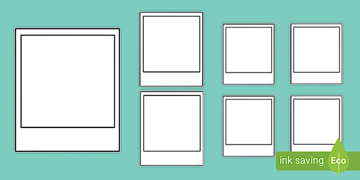 Editable Polaroid Frame (teacher made) - Twinkl