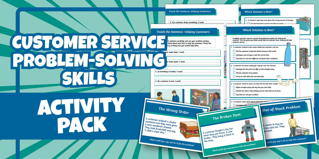 Customer Service Problem-Solving Skills Pack