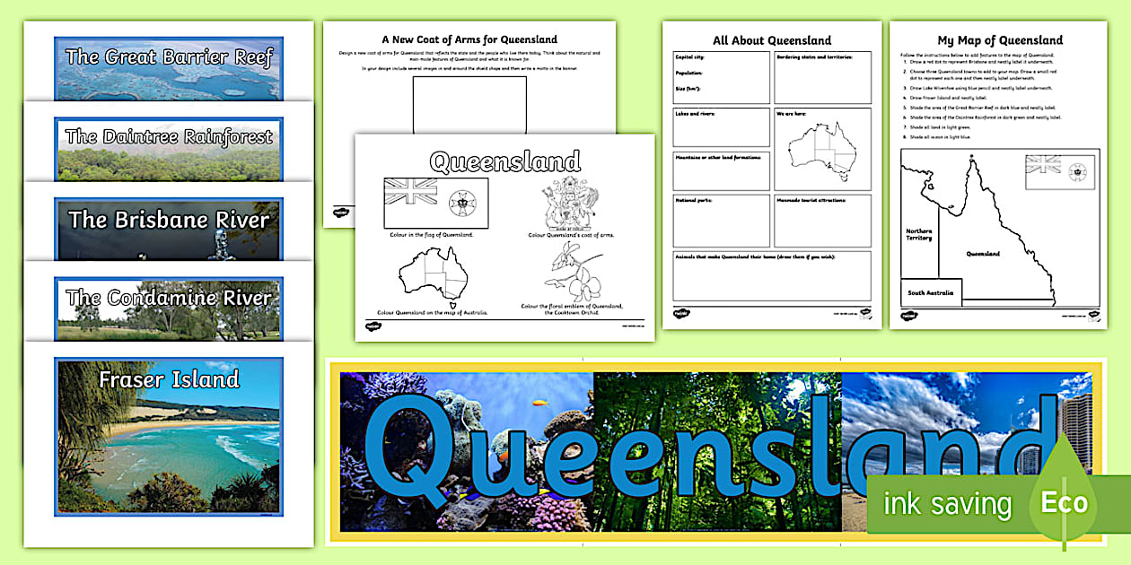 Australian States and Territories – Queensland Resource Pack-Australia