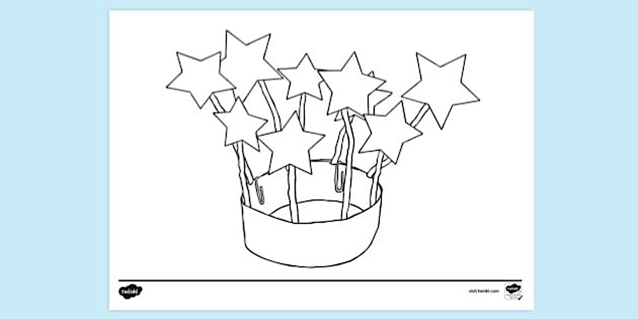 USA Patriotic Hat Colouring Sheets | Colouring Pages