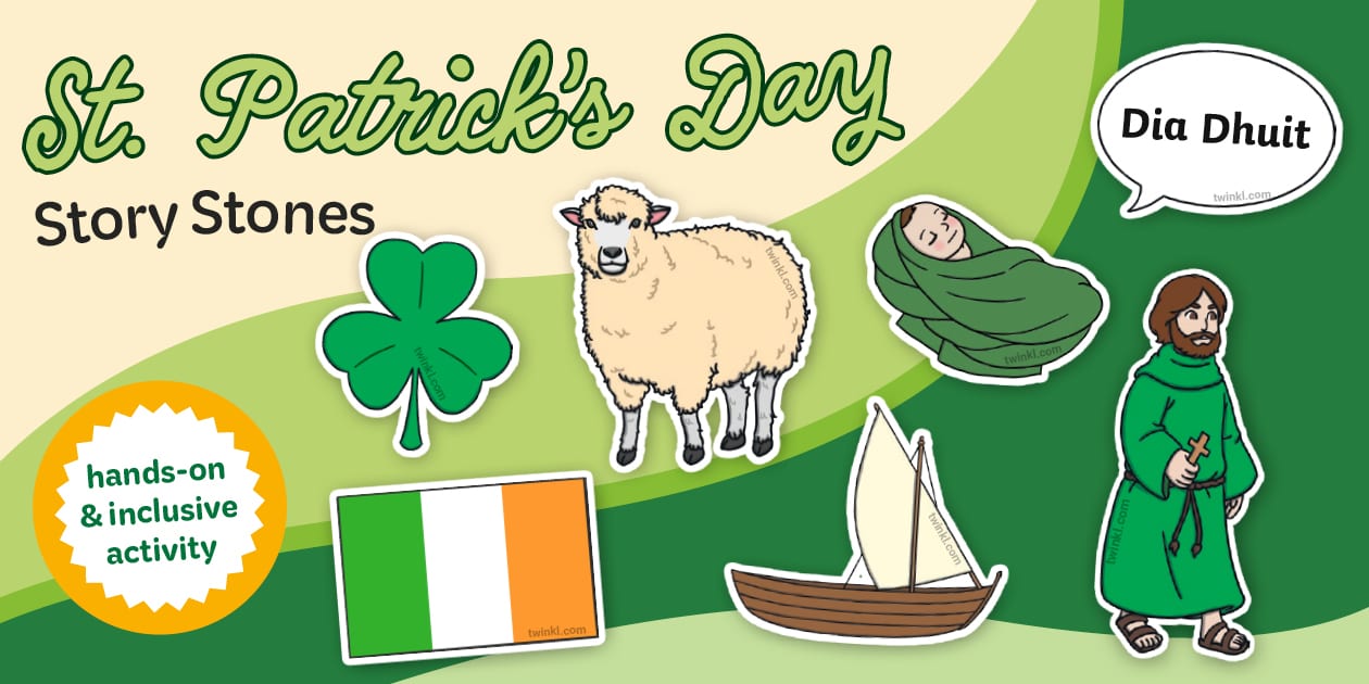 St. Patrick's Day Story Stones