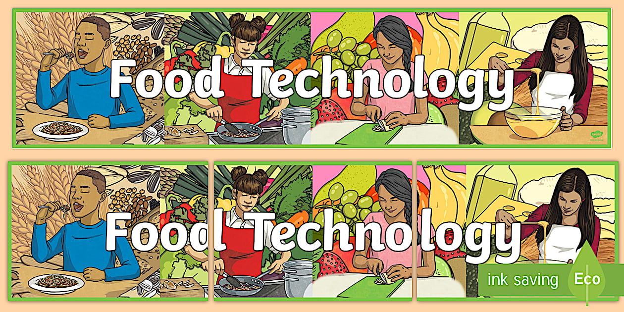 Food Tech classroom Display Banner - Primary Resources