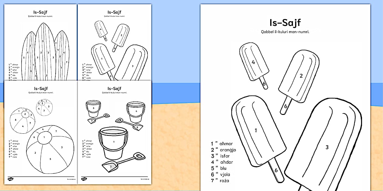 Is-Sajf: Pinġi l-istampi skont in-numri