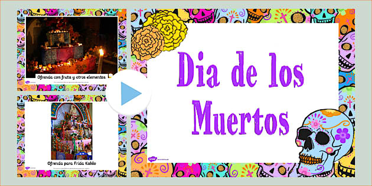 Powerpoint: Día de muertos (teacher made) - Twinkl
