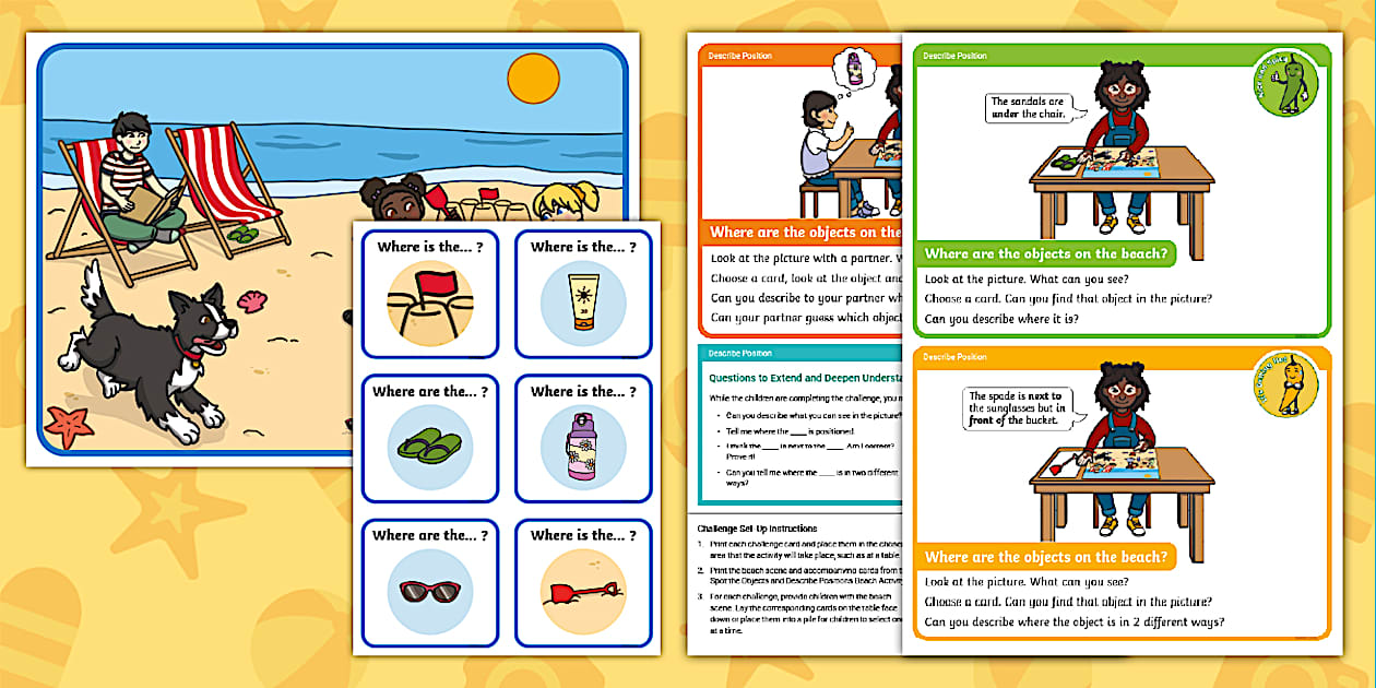 👉 Describe Position Chilli Challenges: A Trip to the Beach