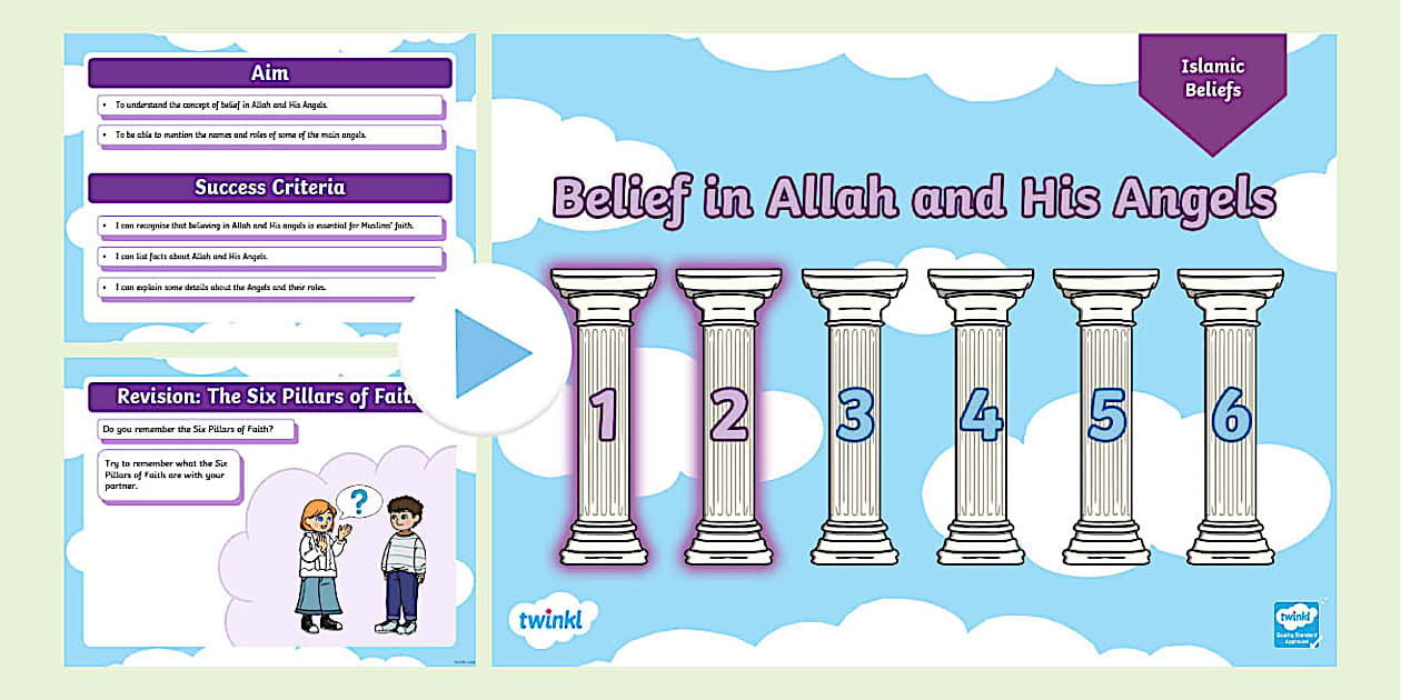 Belief in Allah and His Angels Presentation (teacher made)