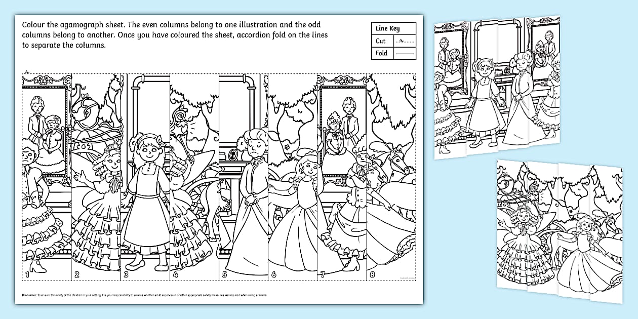 Cinderella Agamograph (teacher made) - Twinkl