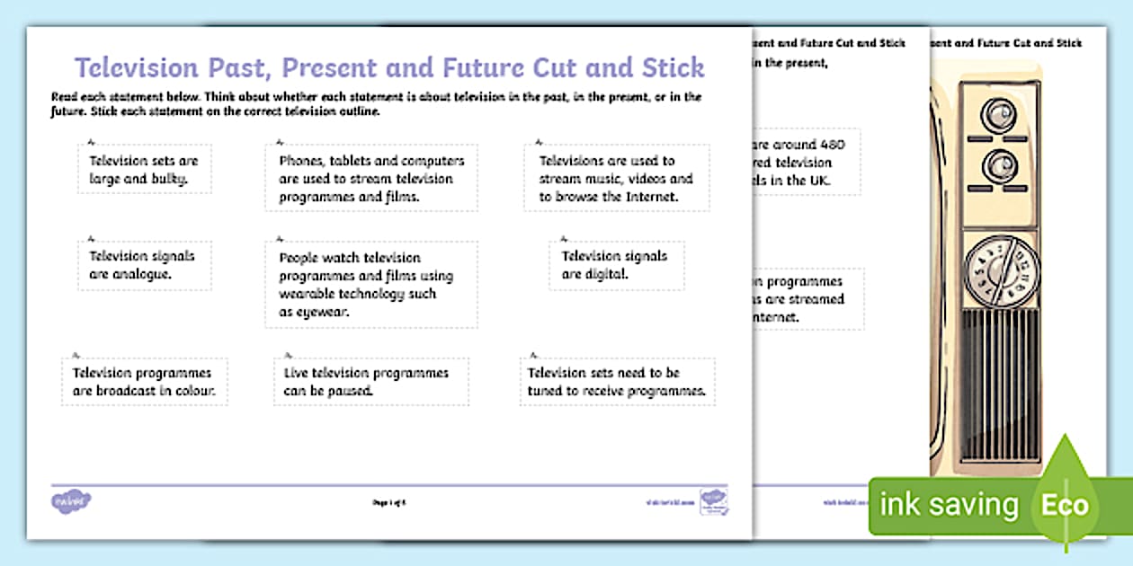 Editable Television Past, Present and Future Cut and Stick