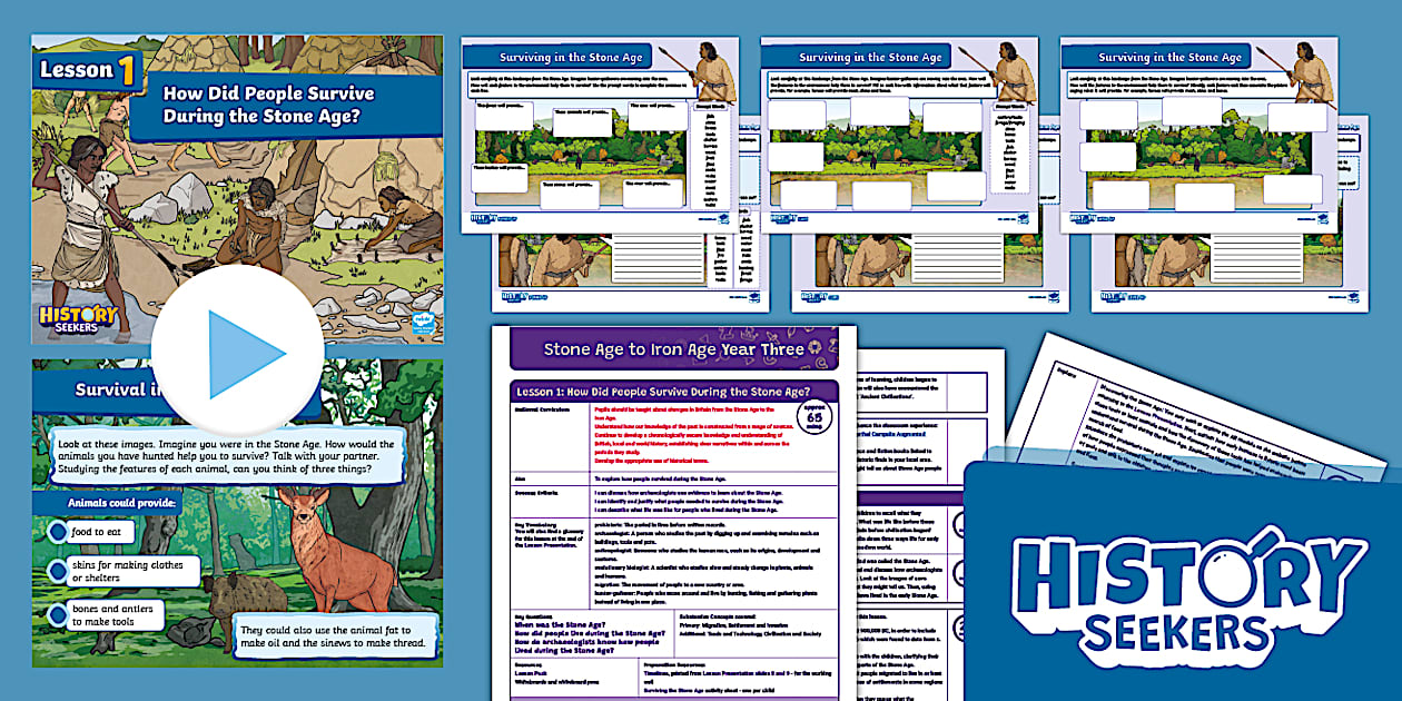 History Seekers: LKS2: Stone Age - Iron Age: Lesson 1
