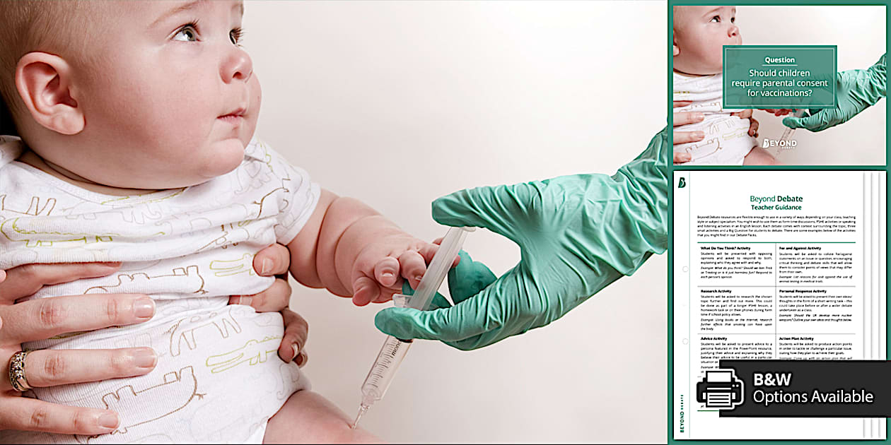 Childhood Vaccinations Debate Topic Pack | Beyond Debate
