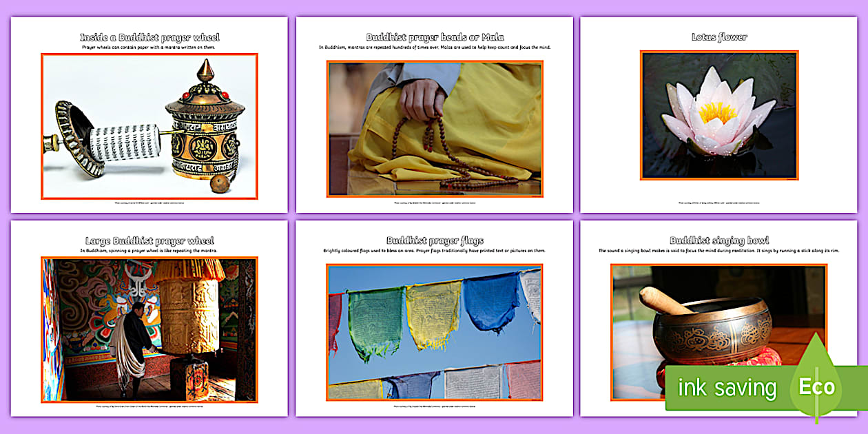 Buddhist Artifacts Photo Pack (Teacher-Made) - Twinkl