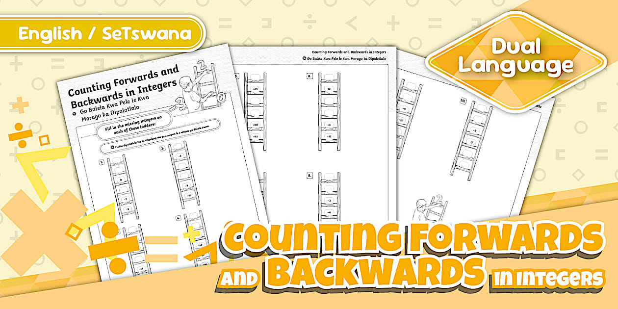 Grade 7 Maths - Term 1 - Counting Forwards and Backwards in Integers