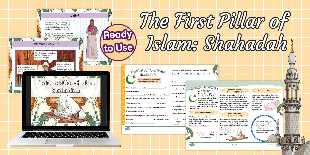 Shahadah KS2 PowerPoint and Activity Pack