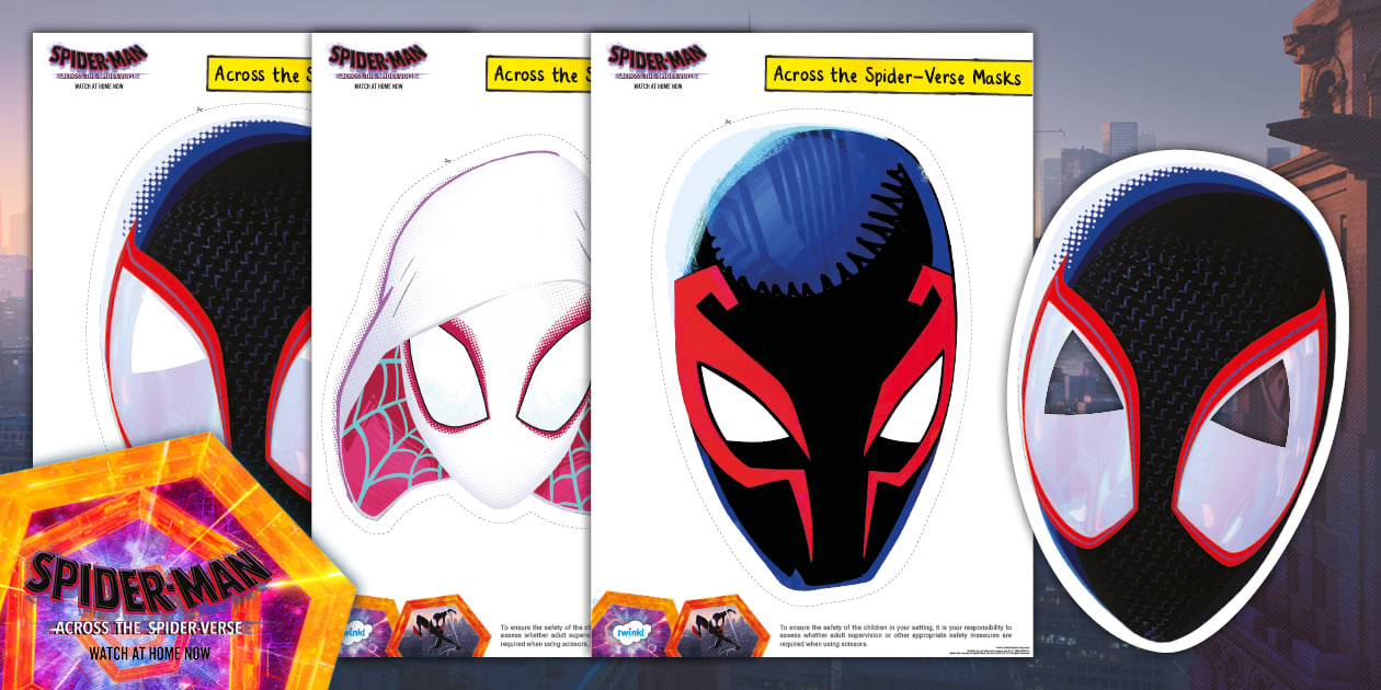 FREE! - Spider-Man™ Masks | Sony Pictures Entertainment