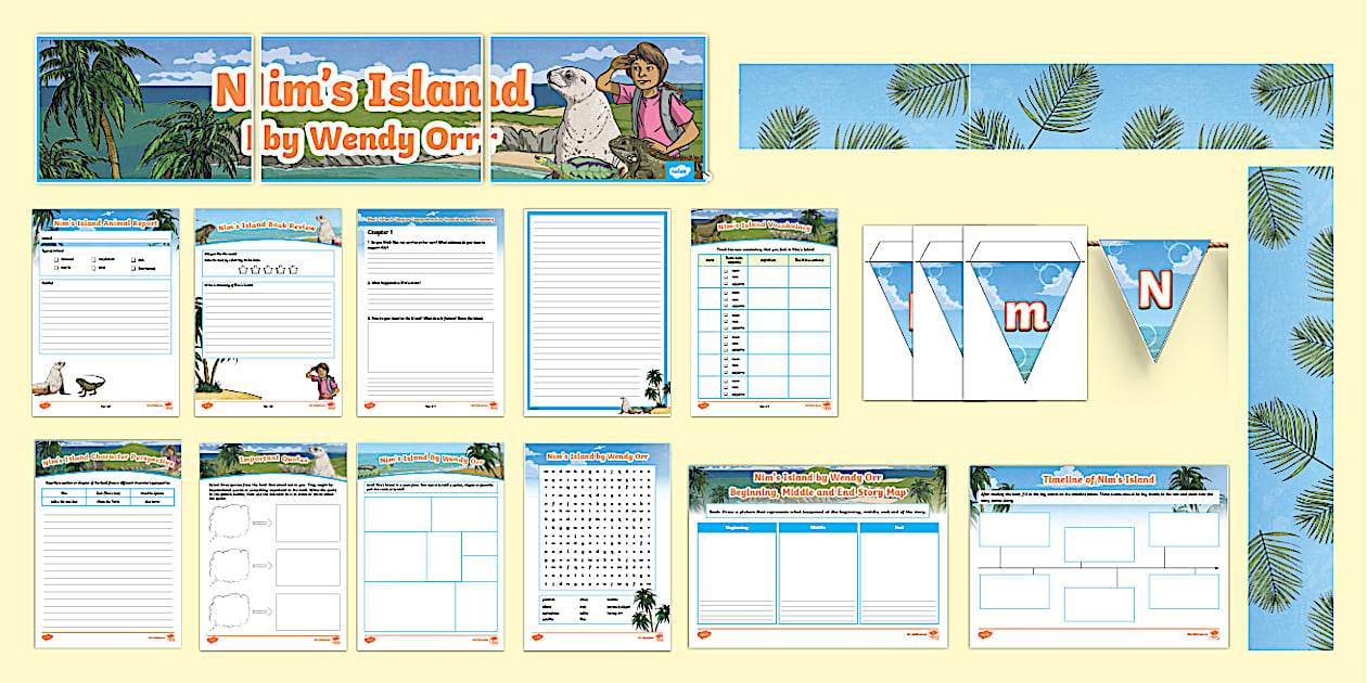 Activity Pack to Support the Teaching of 'Nim's Island'