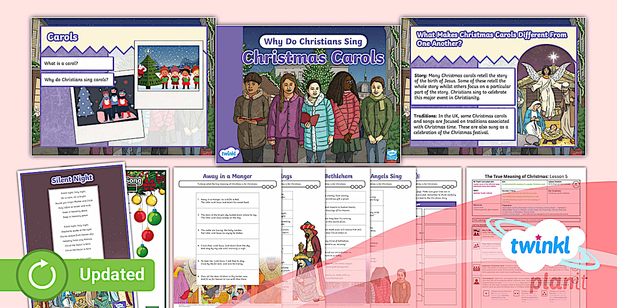 Christmas Carols | KS2 Religious Education Lesson | Year 5