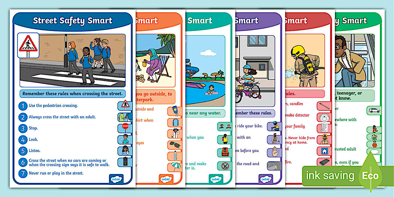 UAE Staying Safe Posters (teacher made) - Twinkl