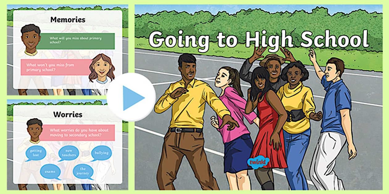Going To High School PowerPoint (teacher made) - Twinkl