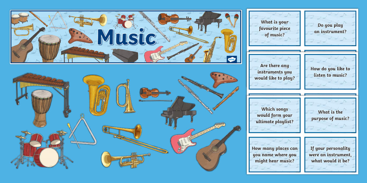 KS2 Music Display Pack (teacher made) - Twinkl