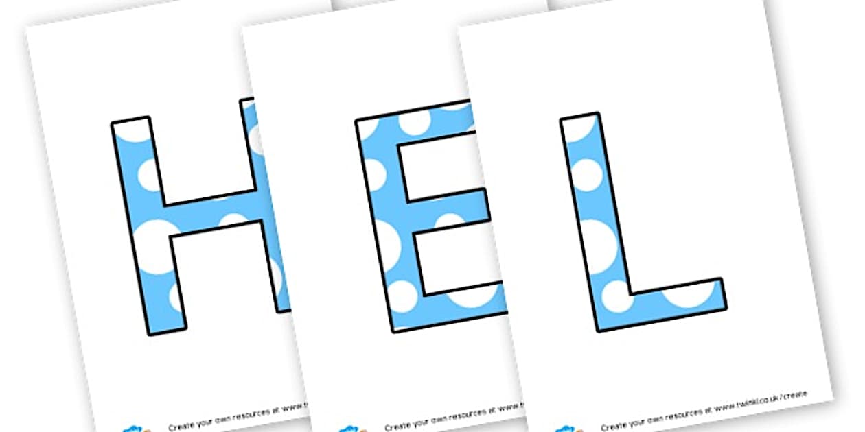 Helping Others Banner - Classroom Management (teacher made)