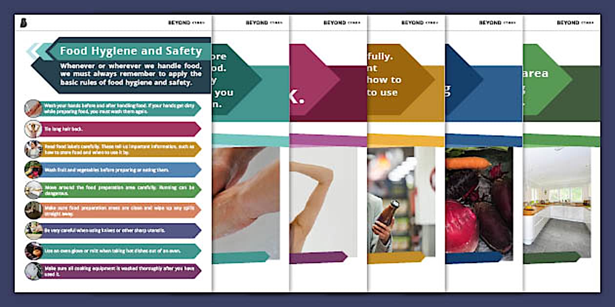 Food Hygiene and Safety Display Posters (teacher made)