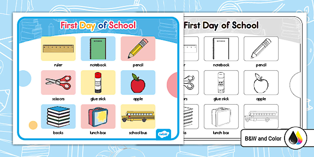 Classroom Words | Back to School | Twinkl USA (teacher made)