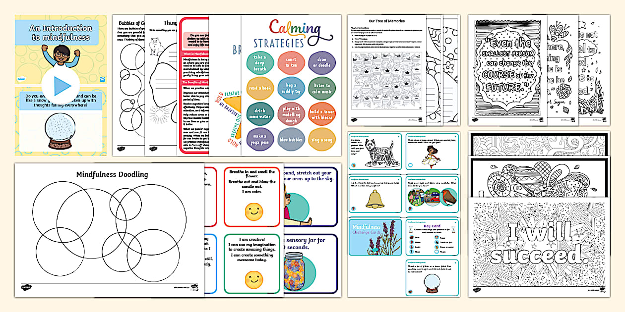 Mindfulness Resource Pack for Grade Foundation to 2 Students