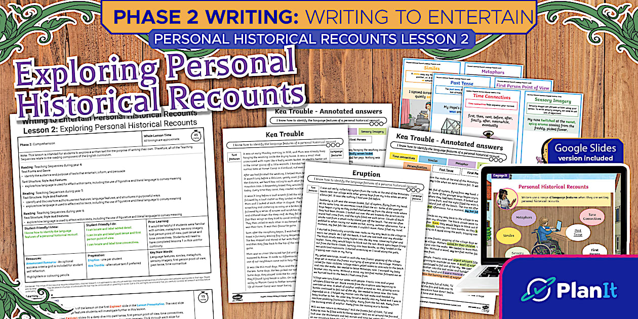 P2:Historical Recounts:Exploring Personal Historical Recounts