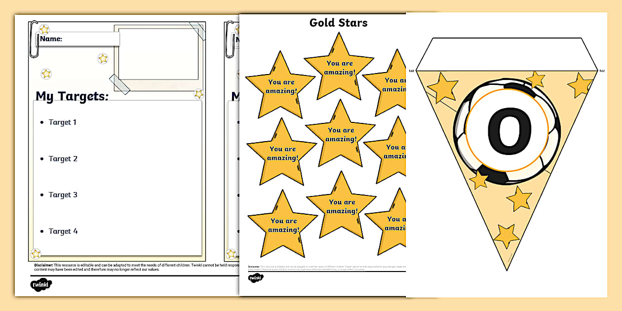 IEP Goals Display (teacher made) - Twinkl
